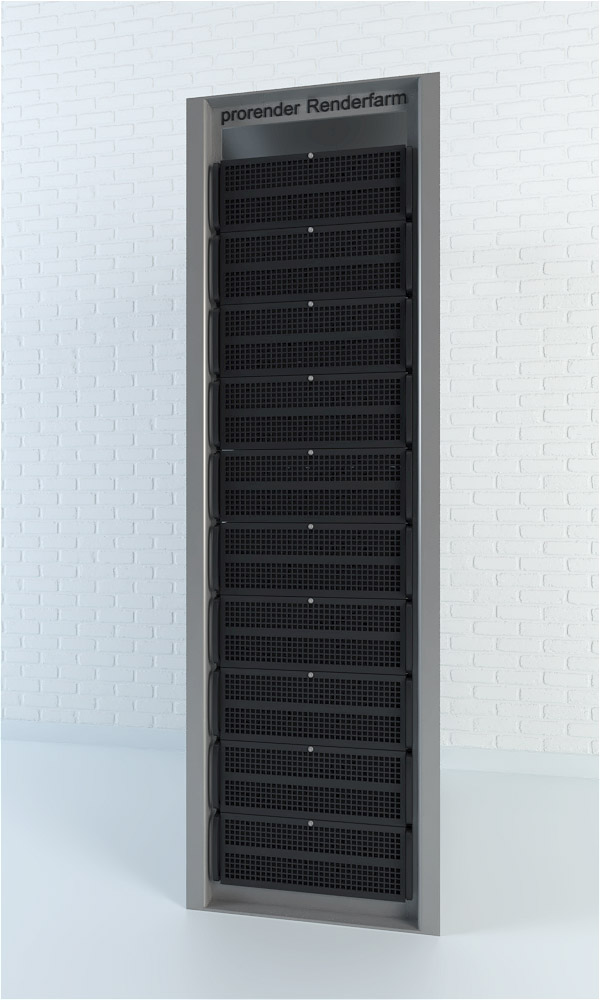 42HE Rack Renderfarm - Threadripper 2990WX Render Server im 19 Zoll ...